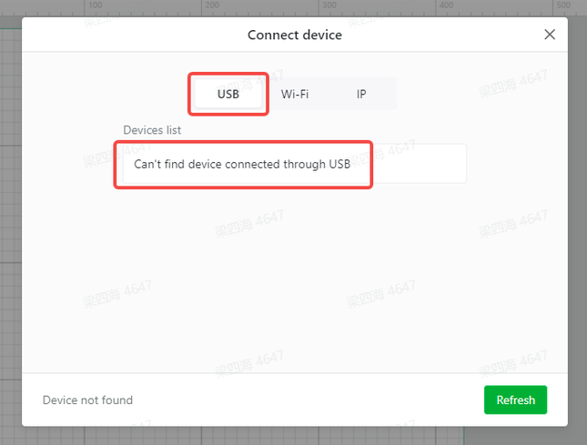 XCS Can’t Find Device Connected Through USB – xTool XCS Can’t Find Device Connected Through USB – xTool