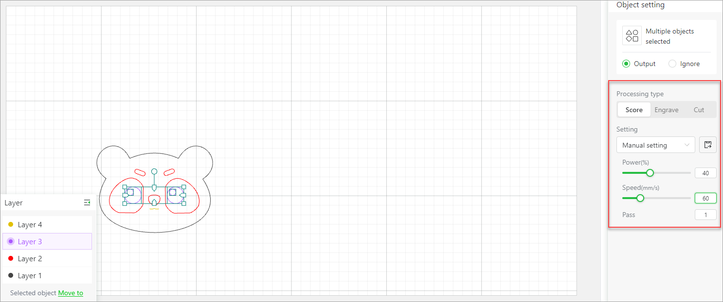 xTool Creative Space (XCS) Editor Function Description – xTool