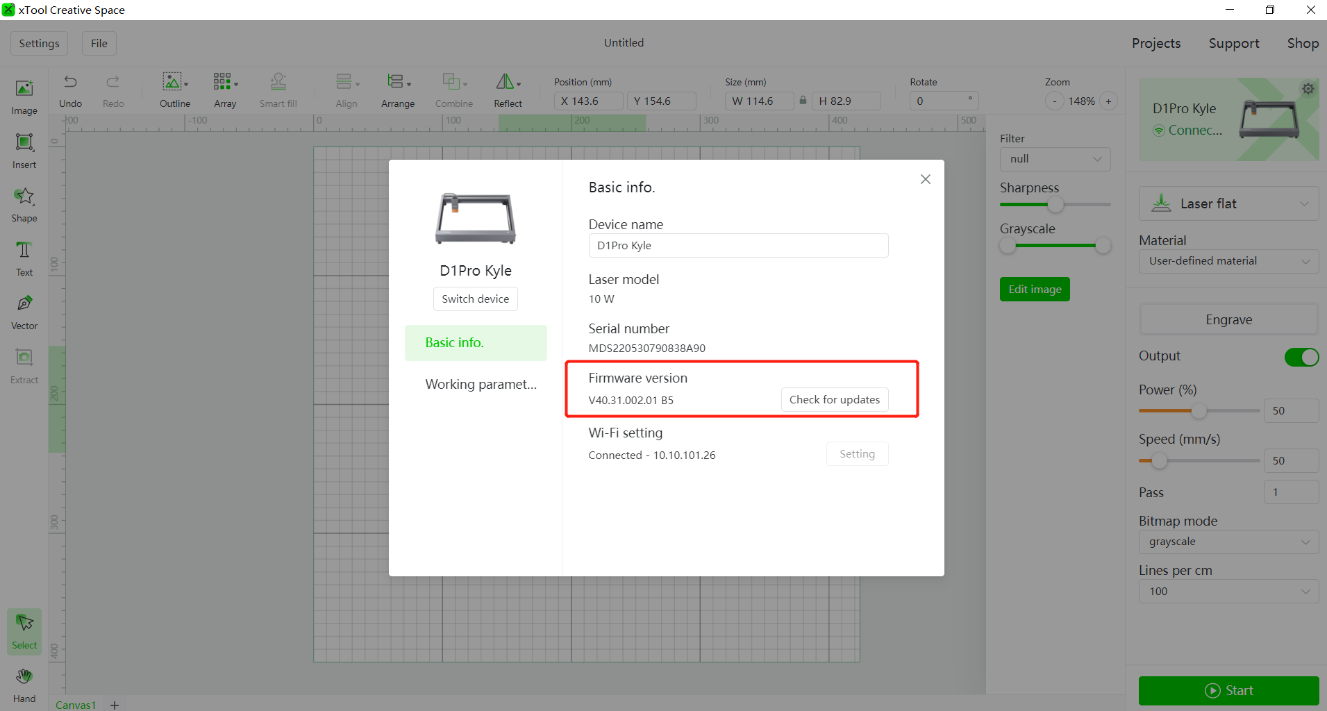Information That User Can Provide for M1 Troubleshooting - xTool ...