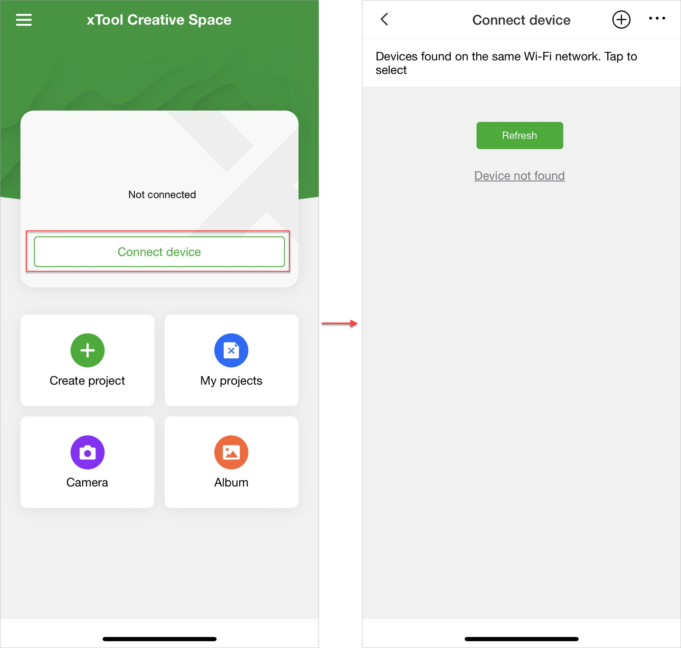 Use xTool Creative Space on Your Mobile Phone – xTool