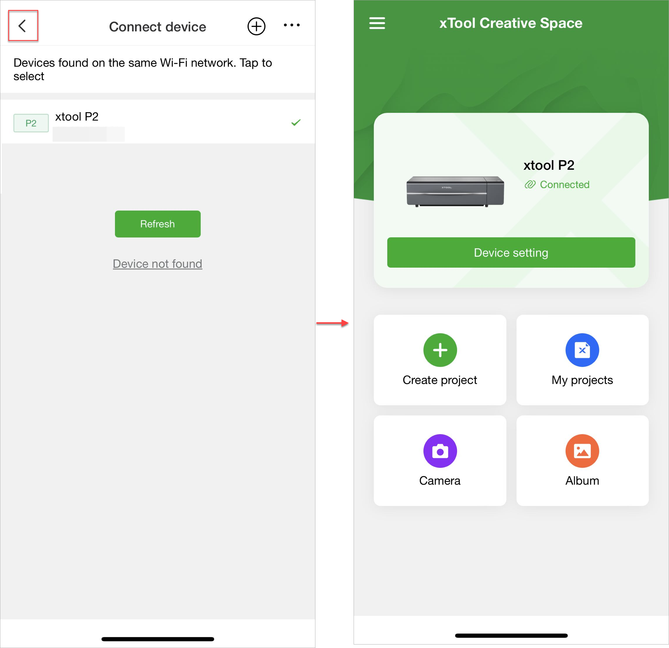 Use xTool Creative Space on Your Mobile Phone – xTool