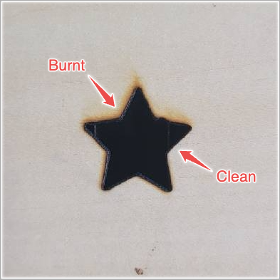 xTool F1/F1 Lite Leaves Burn Marks on Material Reverse - xTool Support ...