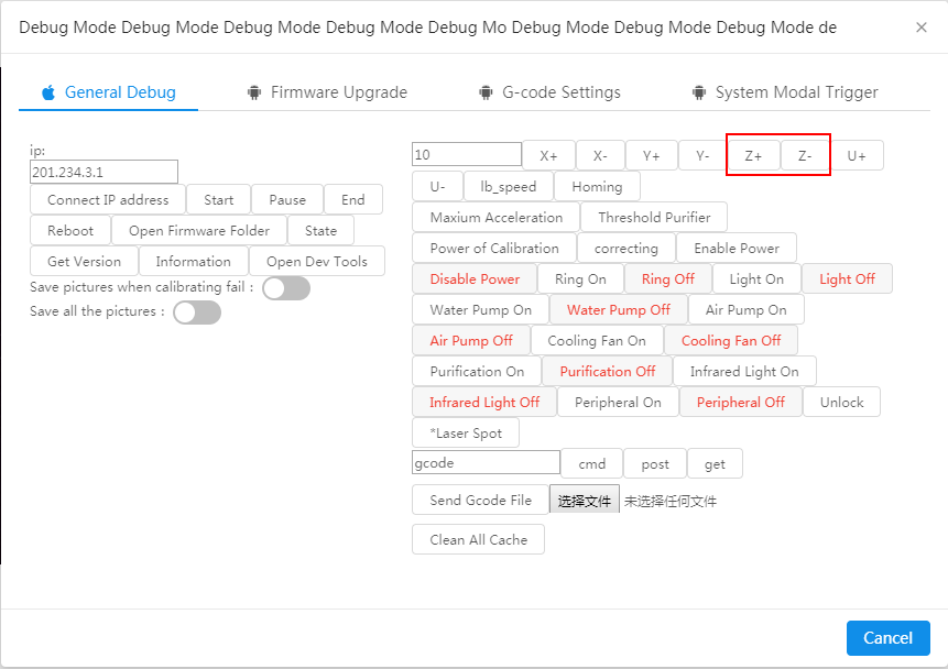 Hardware Abnormal Error Code diagnosis – xTool