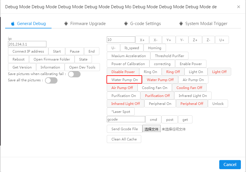Hardware Abnormal Error Code diagnosis – xTool
