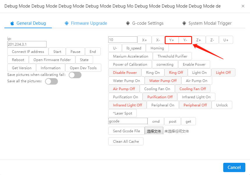Hardware Abnormal Error Code diagnosis – xTool