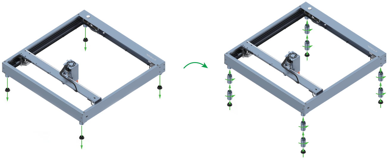 Use Rotary Attachment 2 (RA2) with xTool D1 Pro & XCS Software - xTool ...